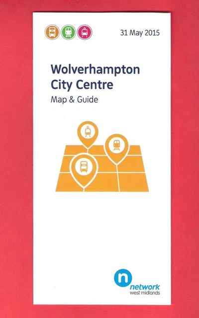 MAP & STOP Guide ~ Network West Midlands - Wolverhampton City Centre ...