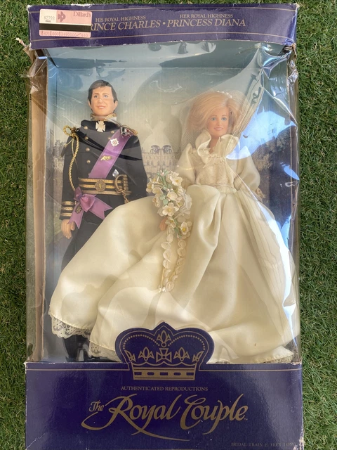 Prince Charles And Princess Diana Wedding Doll Set Fashion Doll