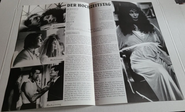 NFP-FILMPROGRAMM: CHER IM Film "Der Hochzeitstag" mit Ryan O'Neal ...
