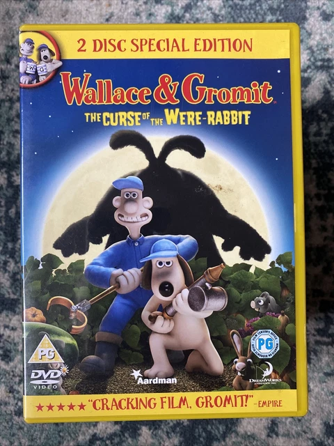 WALLACE AND GROMIT The Curse Of The Were-Rabbit*Dvd*2 Disc Special ...