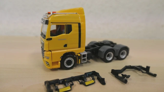 HERPA 1:87 - MAN TGX GX 33.580 Solo-Zugmaschine - gelb - ZM40 EUR 24,95 ...