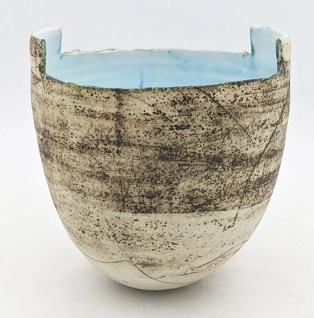 RUTY BENJAMINI STUDIO Pottery Vase 20Th Century £85.00 - PicClick UK