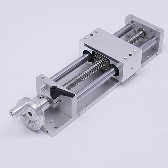 MANUAL SLIDING TABLEX/Y/Z Axis Linear Rail Stage CNC SFU1605 L=200mm ...