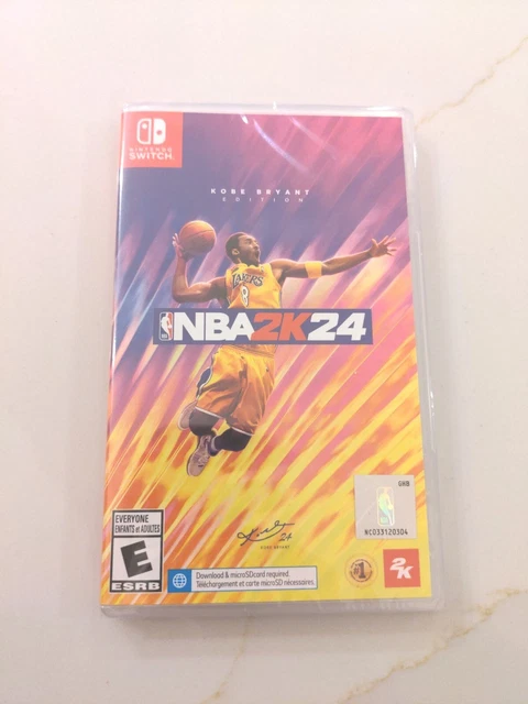 NBA 2K24-NINTENDO SWITCH(KOBE BRYANT EDITION) Brand New Factory Sealed ...
