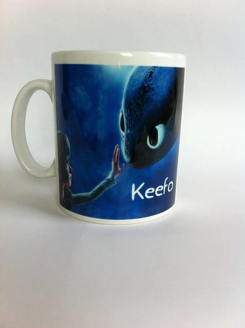 HOW TO TRAIN your dragon toothless/hiccup mug/gift,PERSONALISED 035 £10 ...