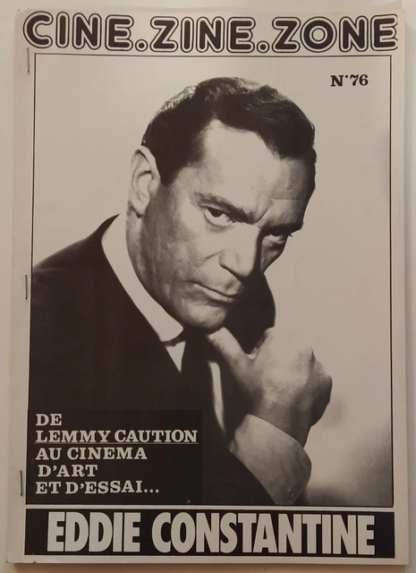 CINE ZINE ZONE - numéro 76 - Eddie Constantine EUR 45,00 - PicClick FR