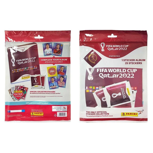 PANINI 2022 FIFA World Cup Qatar Sticker Starter Pack $11.70 - PicClick AU