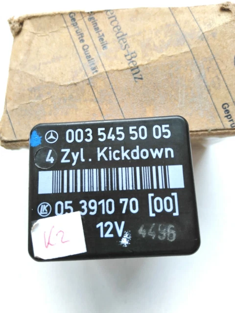 MERCEDES W202 W210 Kick Down Fuel Pump Relay 0035455005 Genuine Cut Off ...