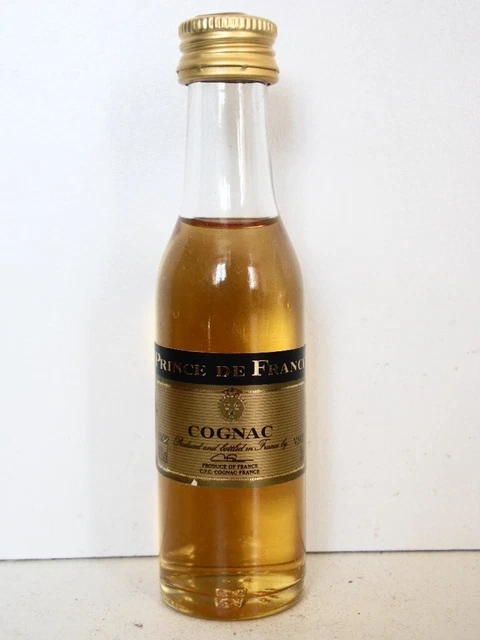 MINI BOTTLE COGNAC Prince De France Vsop 3 Cl Miniature P083 EUR 8,00 - PicClick IT