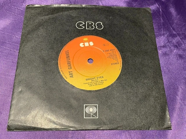 ART GARFUNKEL - Bright Eyes - Vinyl Record 7" Single - 1979 - S CBS 6947 EUR 7,04 - PicClick IT