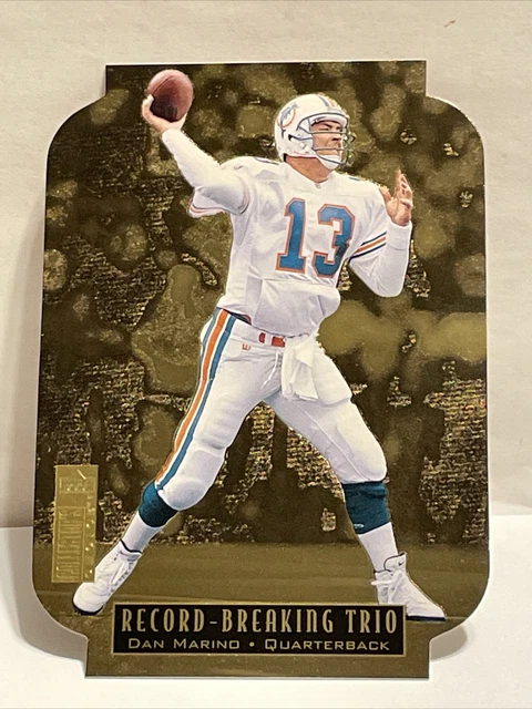 1996 COLLECTOR'S CHOICE Update Dan Marino Record Breaking Trio Card #2 ...
