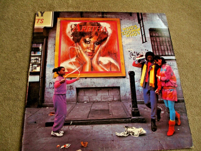 ARETHA FRANKLIN - Who's Zoomin' Who ? - VINTAGE '85 LP ARISTA Queen of ...