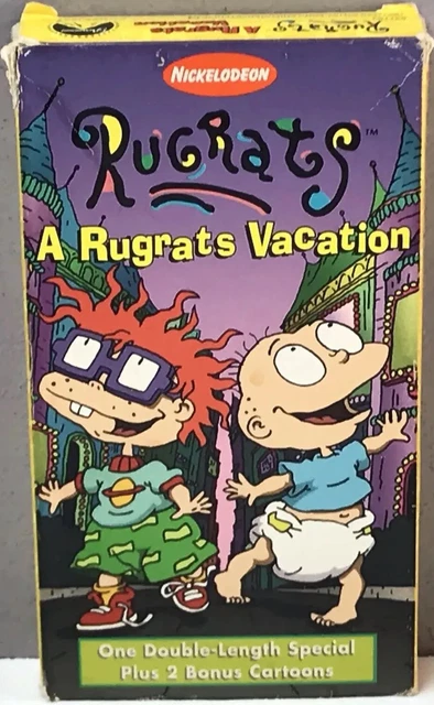 NICKELODEON A RUGRATS Vacation VHS Video Tape Nick Jr Orange BUY 2 GET ...
