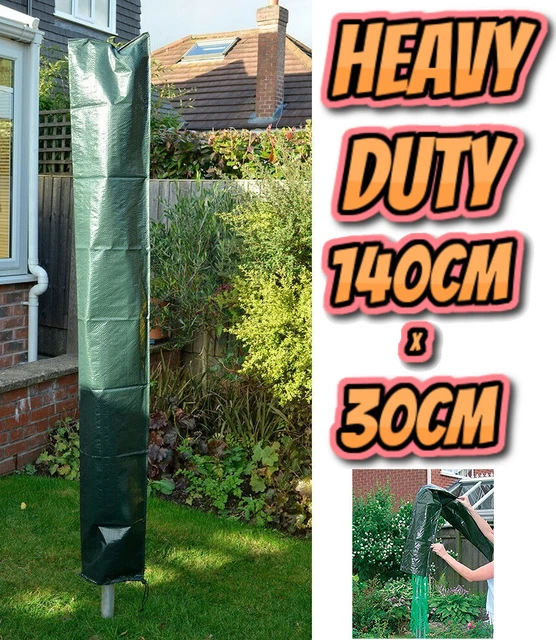 WATERPROOF HEAVY DUTY Rotary Washing Line Cover Clothes Airer Garden ...