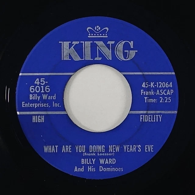BILLY WARD & His Dominoes « What Are You Doing New Years... » Doo Wop R ...