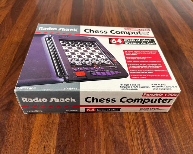 VINTAGE RADIO SHACK Chess Set 64 Levels - in Original Box - Complete ...