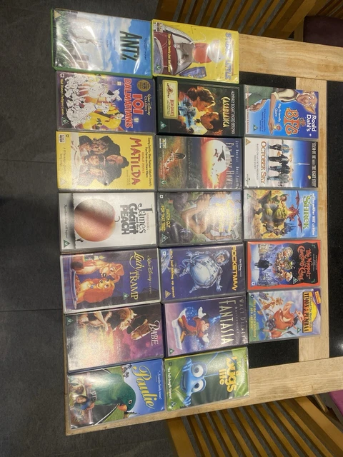 VHS MOVIES BUNDLE (Includes Disney, Universal and more) £60.00 ...