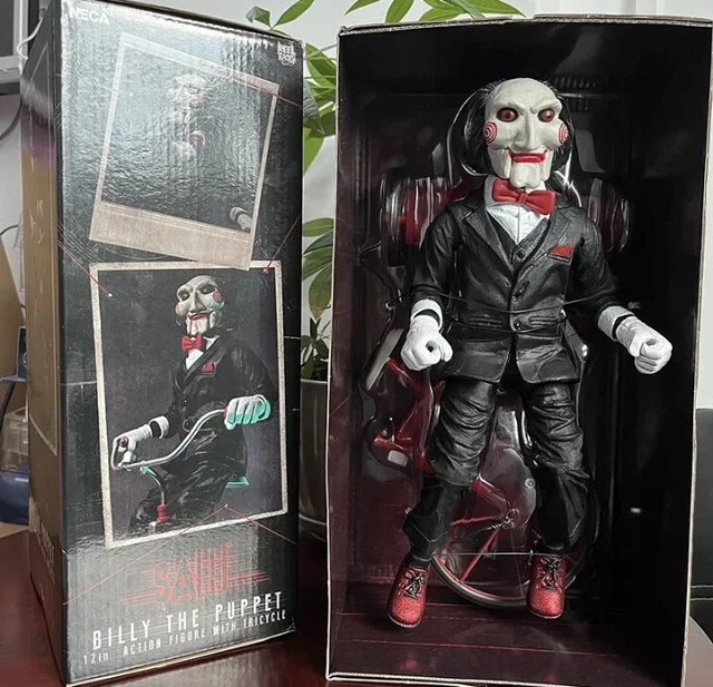 SAW BILLY PUPPET Prop Replica Jigsaw Horror Trick or Treat Studios Doll ...