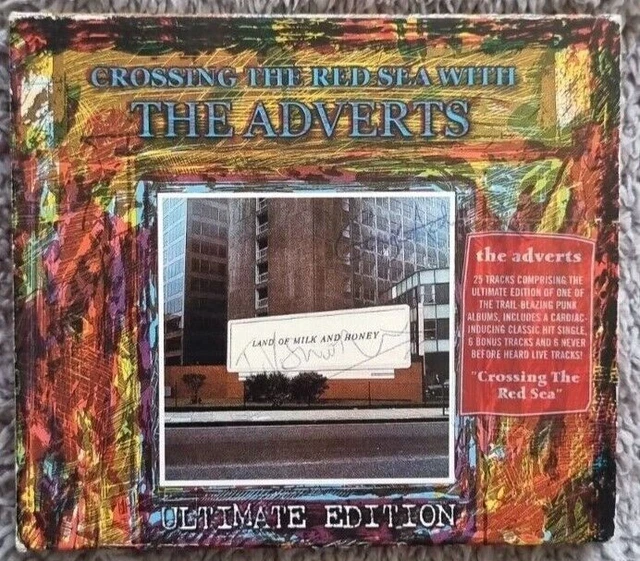 THE ADVERTS - Crossing The Red Sea With The Adverts*SIGNED TV SMITH ...