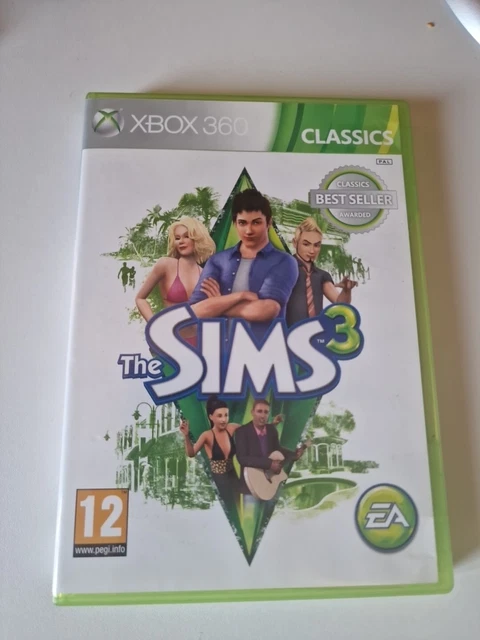 THE SIMS 3 -- Classics Edition (Microsoft Xbox 360, 2010) CIB Complete ...