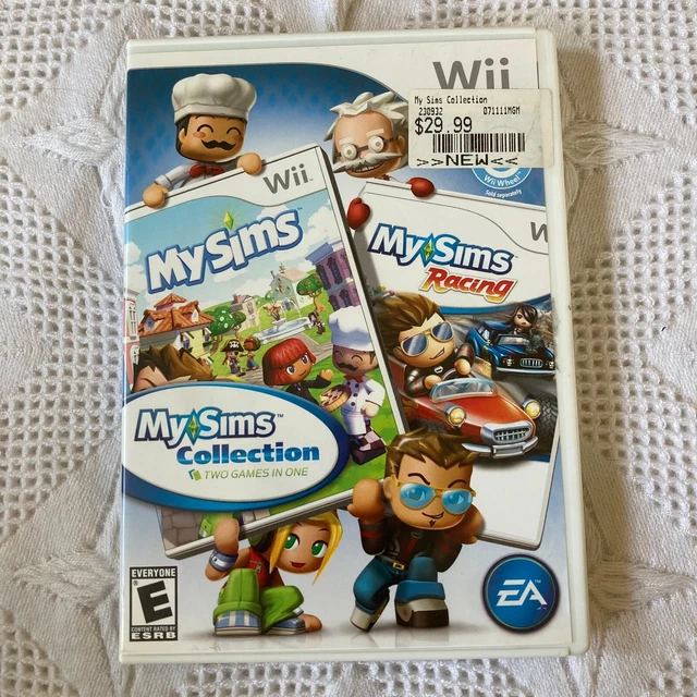 MY SIMS COLLECTION 2 Games 1 Disc MySims & My Sims Racing (Nintendo Wii ...