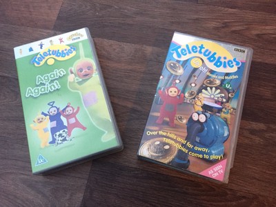 Teletubbies Cbeebies Bbc Retro Bundle Job Lot Of Two Vhs Video Tapes ...