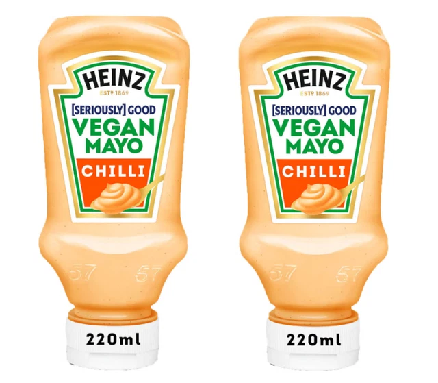 HEINZ VEGAN CHILLI Mayonnaise Mayo 220ml PACK OF 2 $19.29 - PicClick AU