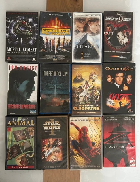 COLLECTION 12 FILMS VHS EUR 8,00 - PicClick FR