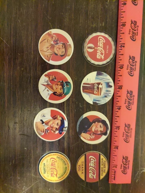 VINTAGE 1994 COLLECT-A-CARD Coca-Cola "Coke Cap" Pogs Series 2 Complete ...