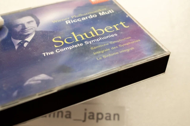 SCHUBERT INTÉGRALE DES Symphonies Riccardo Muti Wiener Philharmoniker ...
