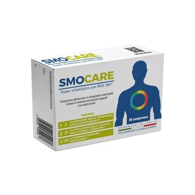 HERBIT SMOCARE SUPER Vitaminico 30 Compresse - Integratore Di Vitamine ...