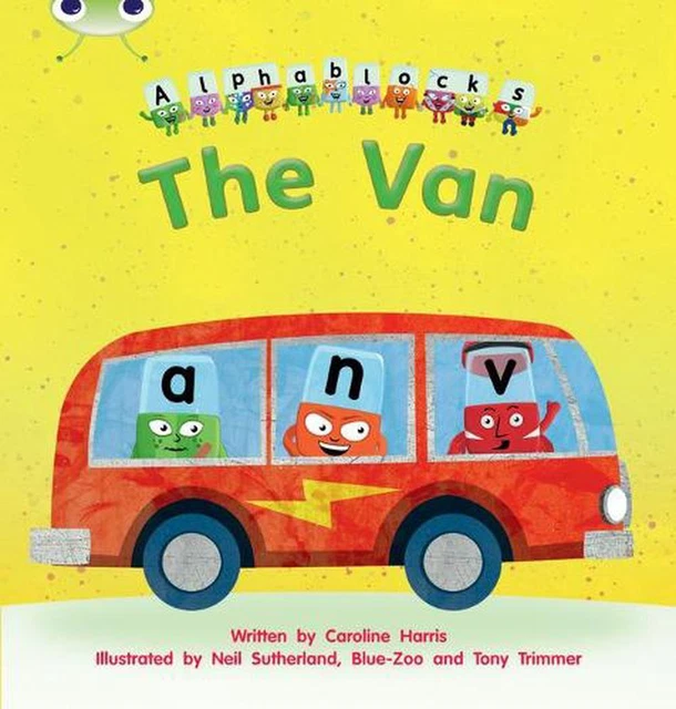 PHONICS BUG ALPHABLOCKS Set 06 the Van by Caroline Harris (English ...