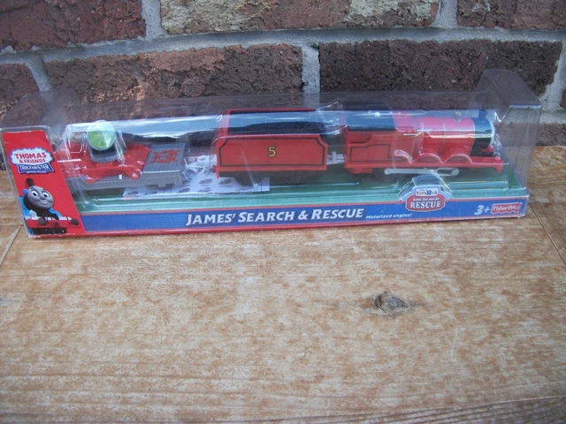 THOMAS THE TANK Engine & Friends Trackmaster - JAMES SEARCH AND RESCUE ...