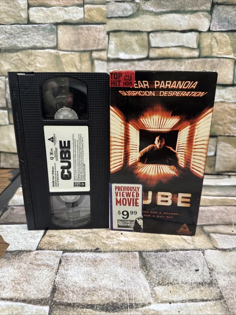 CUBE VHS TRIMARK Horror 1998 RARE HARD TO FIND £14.43 - PicClick UK