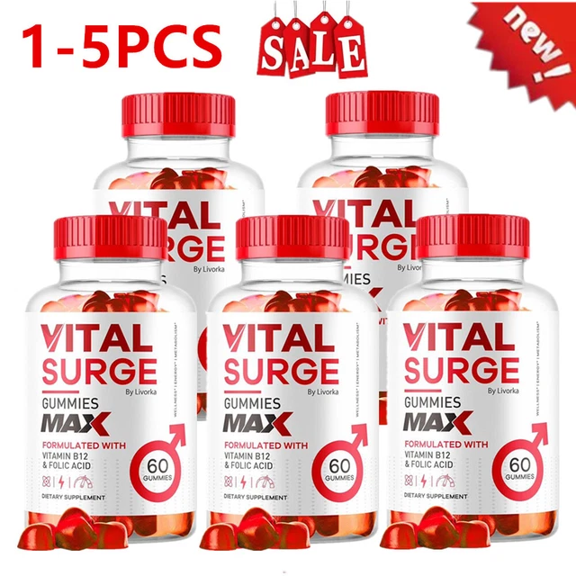 VITAL SURGE MALE Gummies, Vital Surge Testo Support Gummys Performance ...