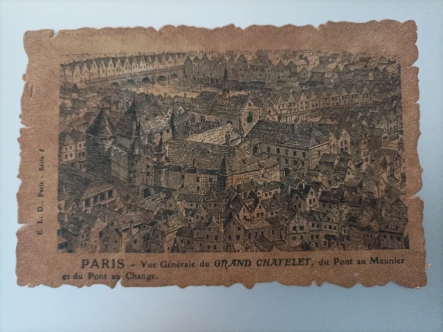 ANCIENNE CARTE POSTALE De Paris, Vue générale du Grand Chatelet EUR 4,00 - PicClick FR