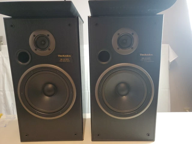 TECHNICS SB-LV305 VINTAGE tower speakers 10" 2 way $250.00 - PicClick