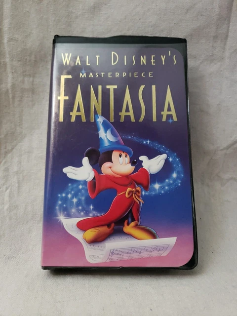WALT DISNEY'S MASTERPIECE Fantasia VHS Video Tape £9.00 - PicClick UK