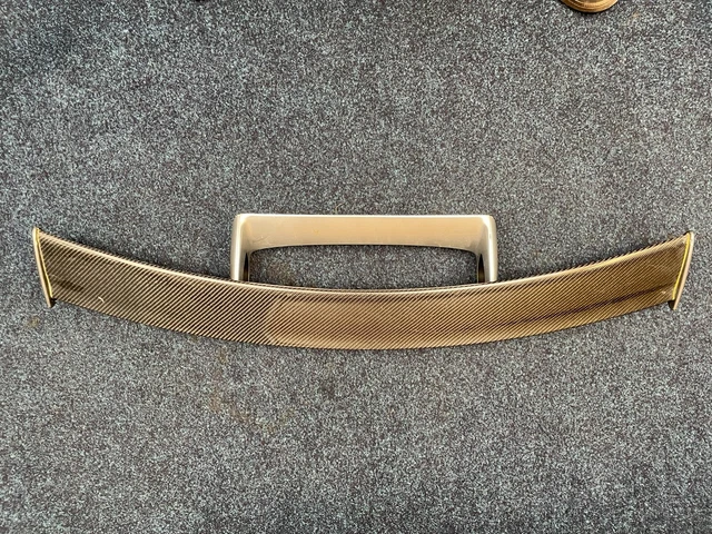 GENUINE MINI R53 JCW John Cooper Works Carbon Rear Wing / Spoiler w ...