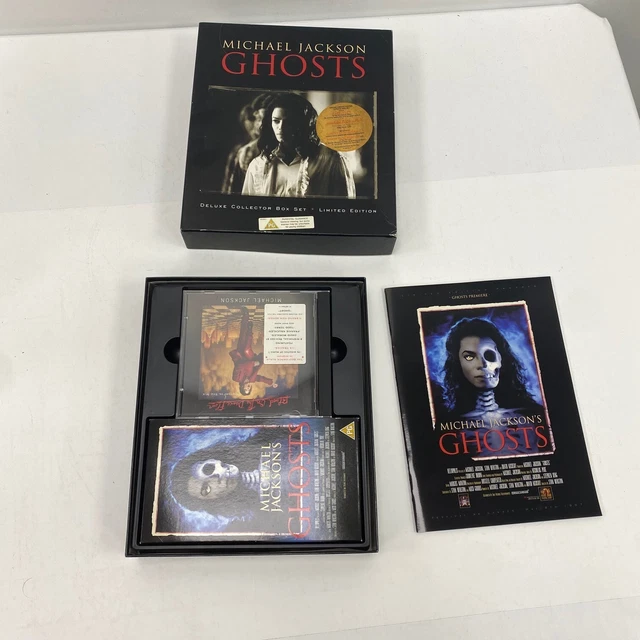 MICHAEL JACKSON GHOSTS Deluxe Collectors Box Set limited edition 1997 ...