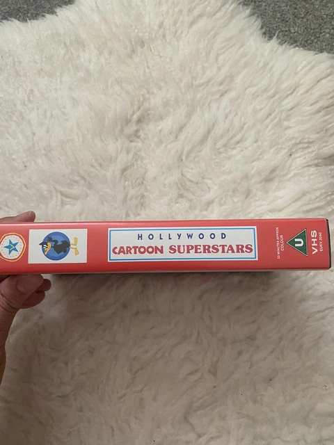 HOLLYWOOD CARTOON SUPERSTARS Volume 2 - Vhs Video - Daffy Duck ...