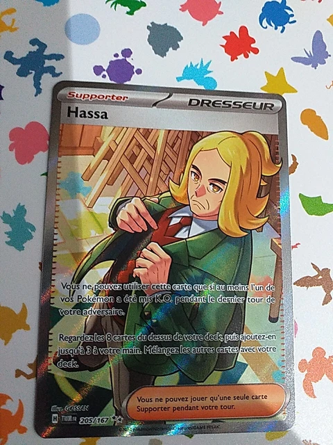 CARTE POKÉMON HASSA 205/167 FA EV06 Mascarade Crépusculaire TWM FR EUR ...