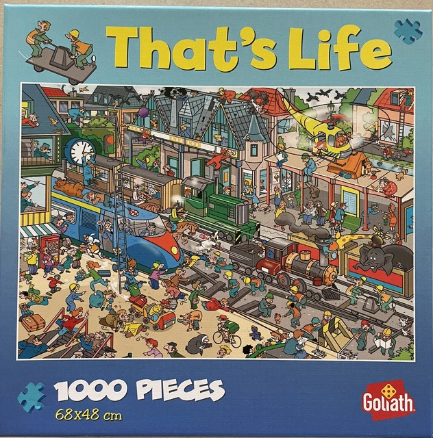 1000 PIECE THAT’S LIFE Jigsaw Puzzle By Goliath EUR 9,47 - PicClick FR
