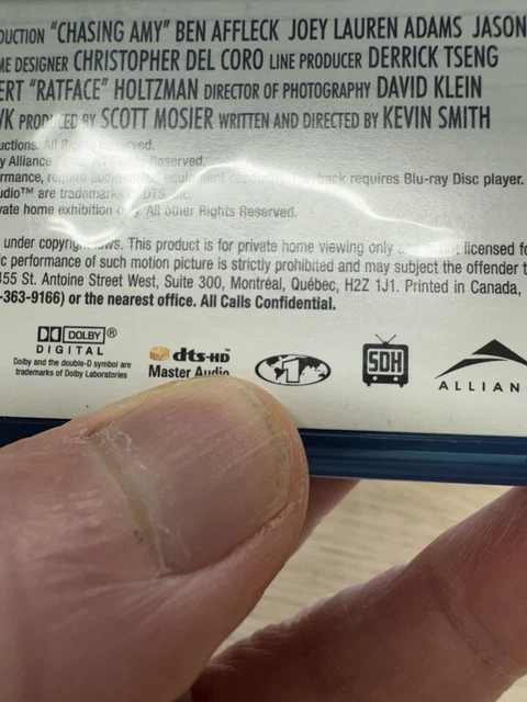 CHASING AMY - Blu-Ray - Ben Affleck, Jason Lee Kevin Smith Joey Lauren ...