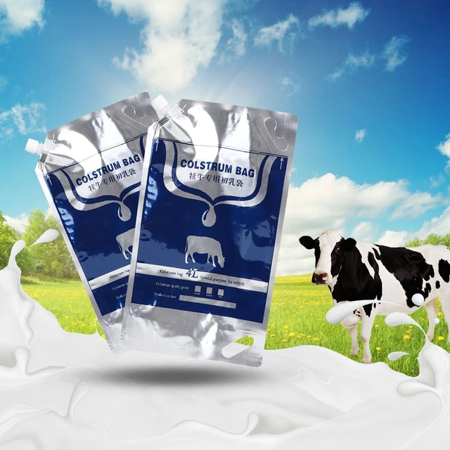 FOOD GRADE 4L Calf Colostrum Packaging Storage Colostrum Filling Servi ...