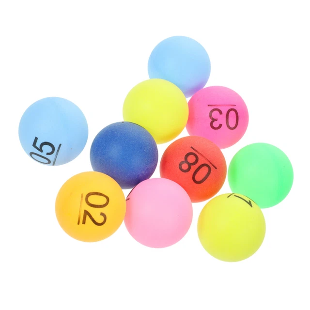 PALLINE DELLA LOTTERIA multiuso colore luminoso festival rotonde ...