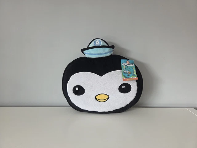 2011 RARE OCTONAUTS Plush Peso Penguin Head Cushion Pillow Toy New With ...