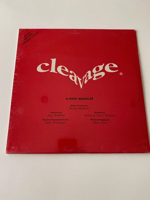 CLEAVAGE A NEW Musical LP Limited Edition Buddy Sheffield 1981 NEW ...
