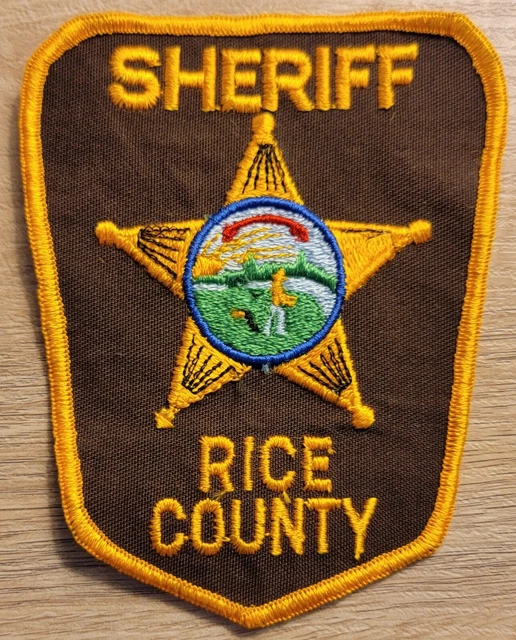 VINTAGE MINNESOTA RICE Co. Sheriff Patch $8.88 - PicClick