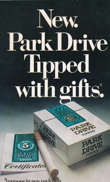 1970'S PARK DRIVE Cigarette Magazine Advert £1.49 - PicClick UK